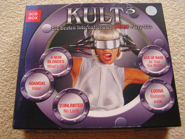 Kult 3: Die Besten Internationalen 90er Party Hits Various Artists CD ...