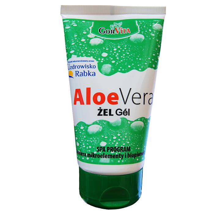 ŻEL ALOESOWY ALOEVERA ALOES aloe vera GORVITA Uzdrowisko Rabka 150ml ...