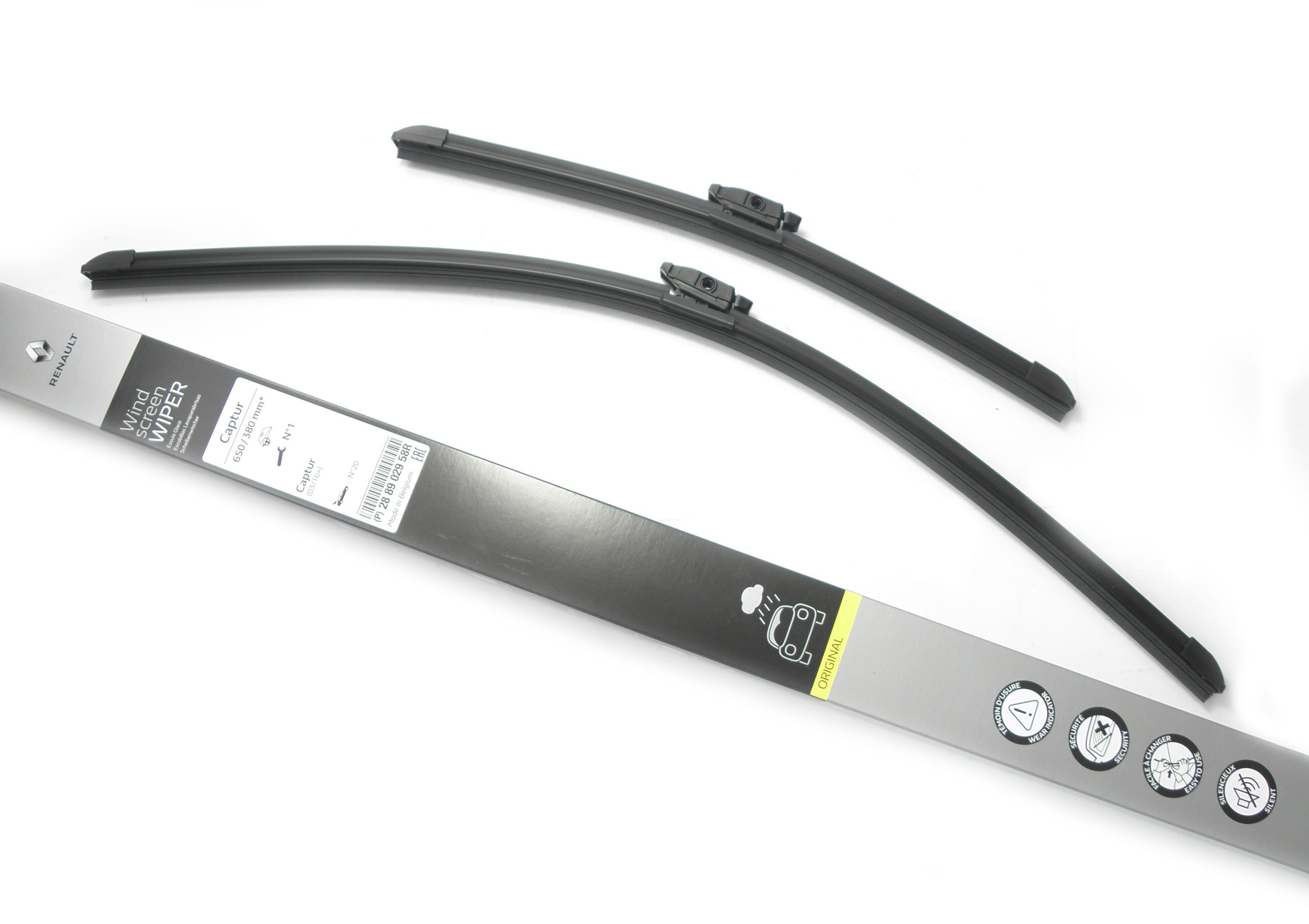 RENAULT CAPTUR WYCIERACZKI PIÓRA PRZÓD ORYGINAŁ 288902958R za 82.50PLN ...