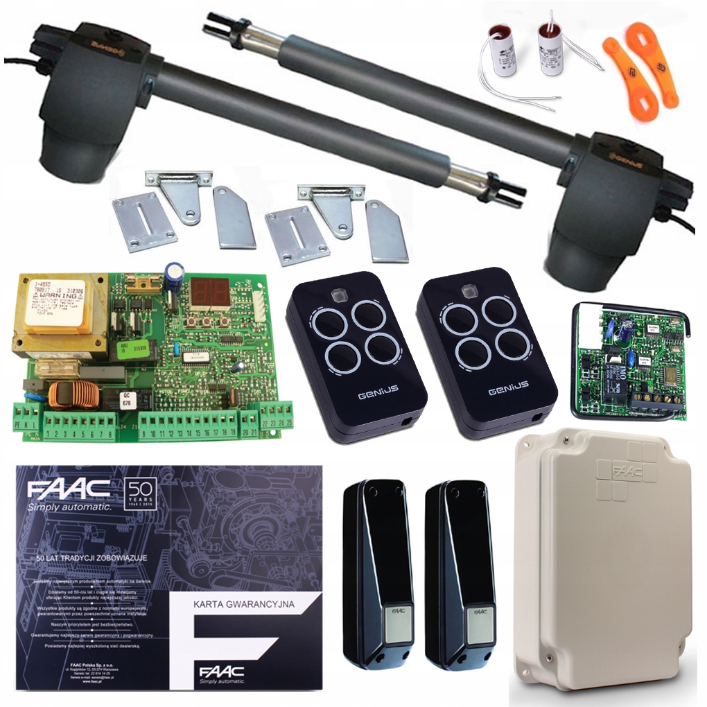 Genius G-Bat 300 nastavený pre dvojosúcu bránu. Až 6 m.