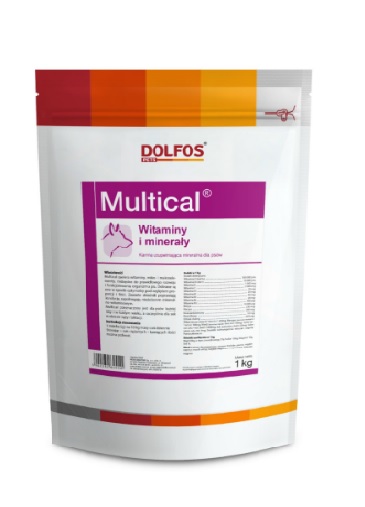 DOLFOS MULTICAL 1 kg proszek (5902232645545) • Cena, Opinie • Suplementy dla psów i kotów ...