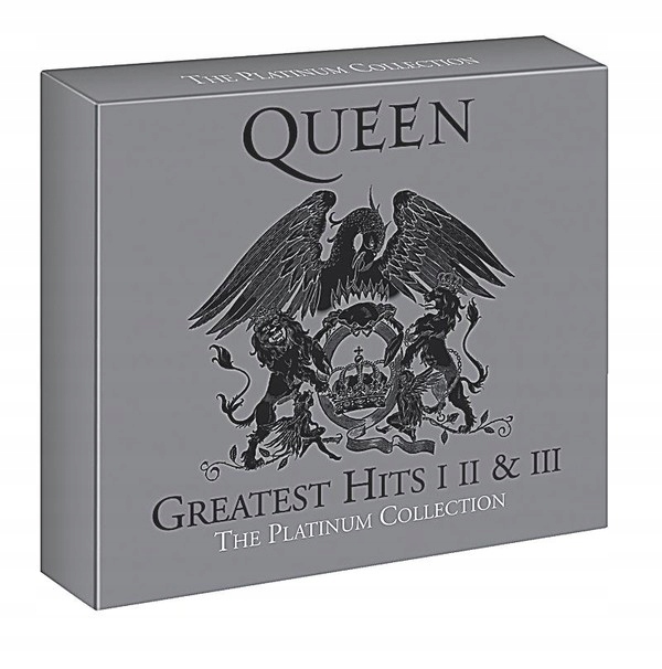 QUEEN GREATEST HITS 1/2/3 REMASTER BOB LUDWIG 3 CD 7797706297 - Sklepy ...