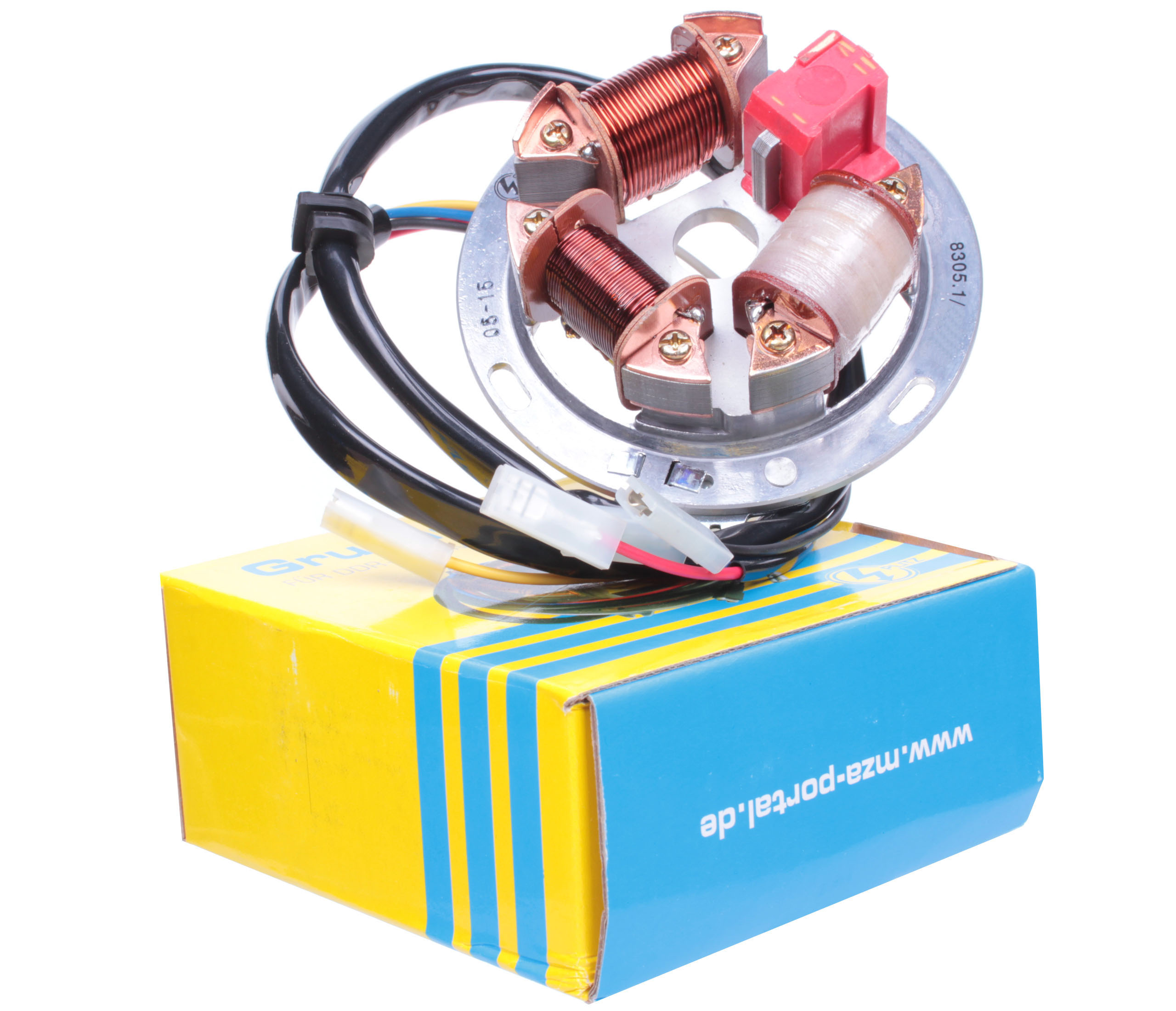 SIMSON S51 SR50 S53 S83 Enduro Zapłon Stator Elektronik 12V Plitz MZA ...