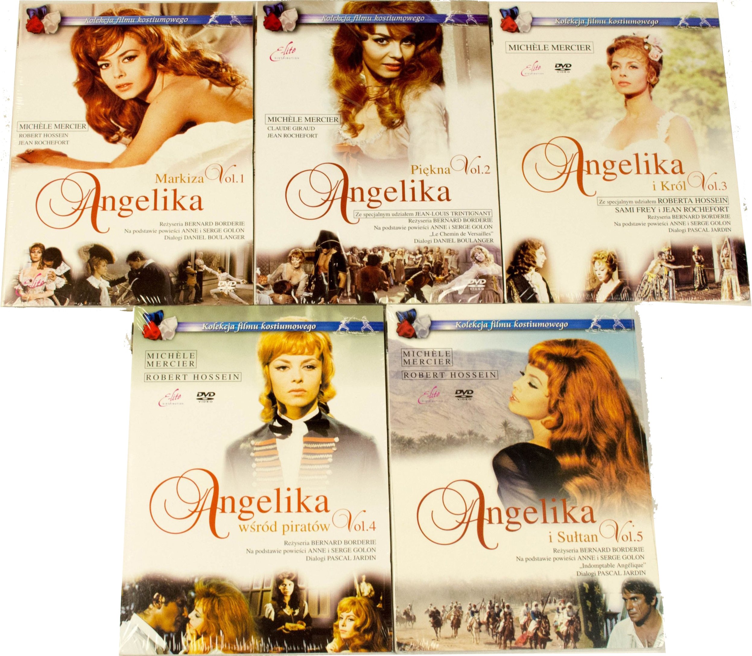 ANGELIKA - MARKIZA KOMPLET 5 [DVD] LEKTOR PL FOLIA - 6842974931 ...