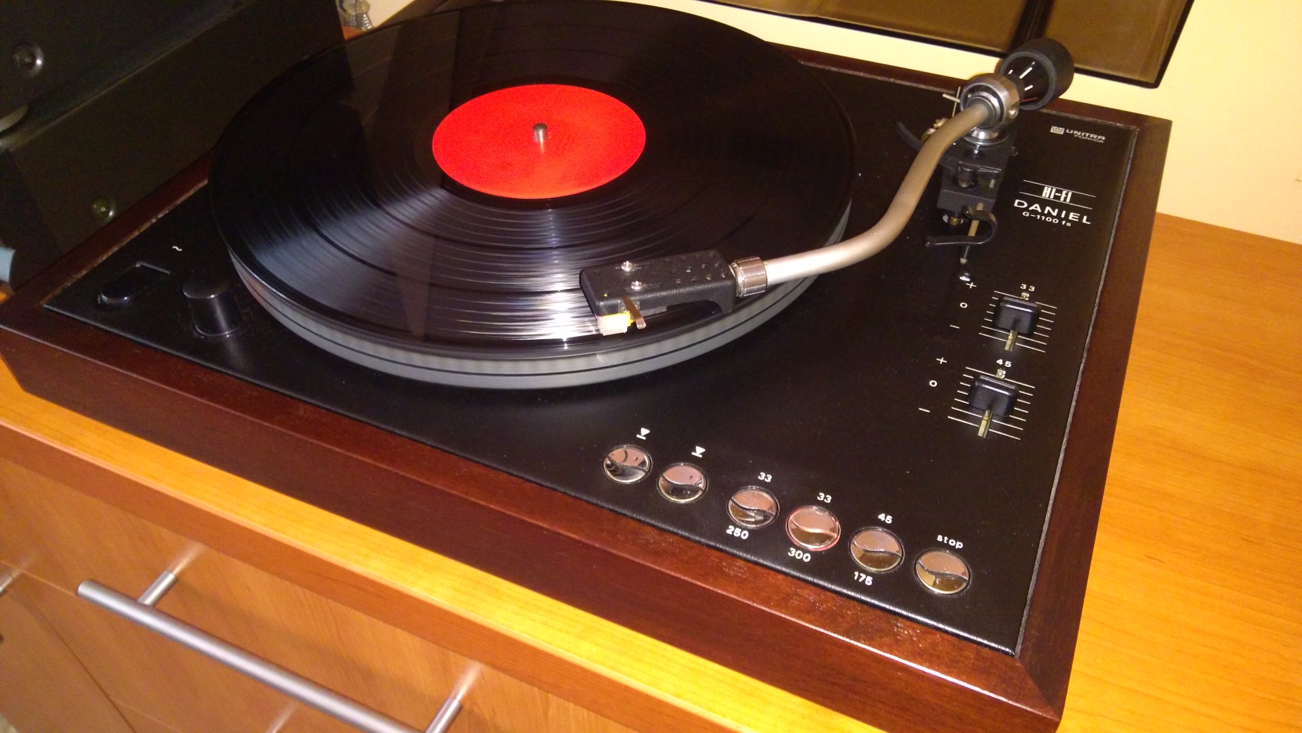 Gramofon UNITRA FONICA DANIEL G-1100 fs - 7231518557 - oficjalne ...