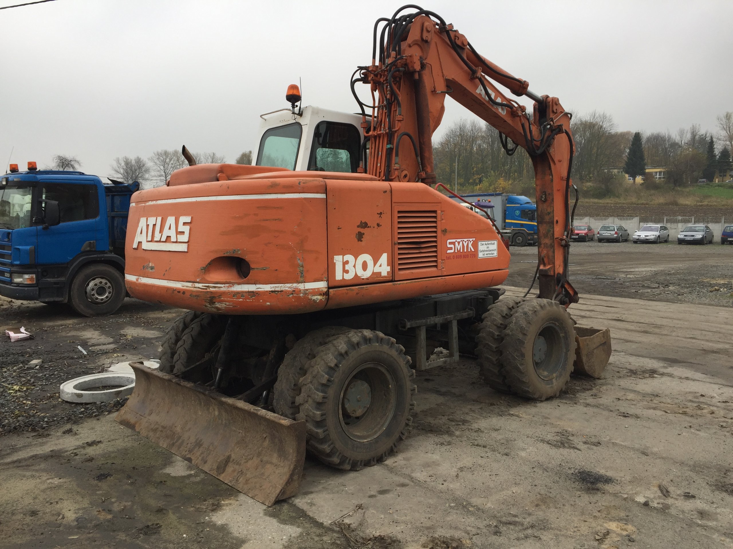 Koparka kołowa ATLAS 1304 - 7091713643 - oficjalne archiwum allegro