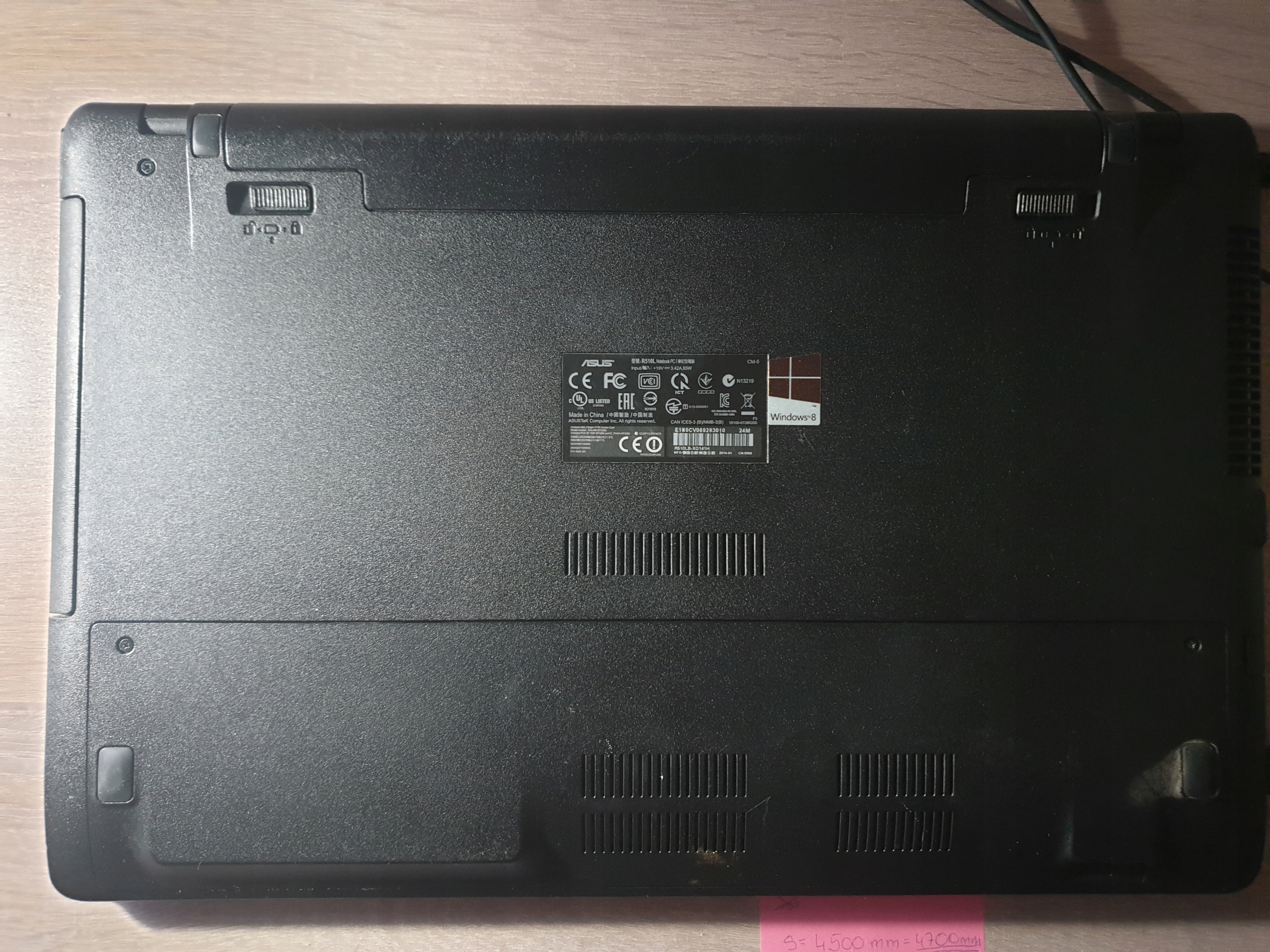 Asus R510L rozszerzony RAM 12GB oraz dysk SSD 256G - 7738610707 ...