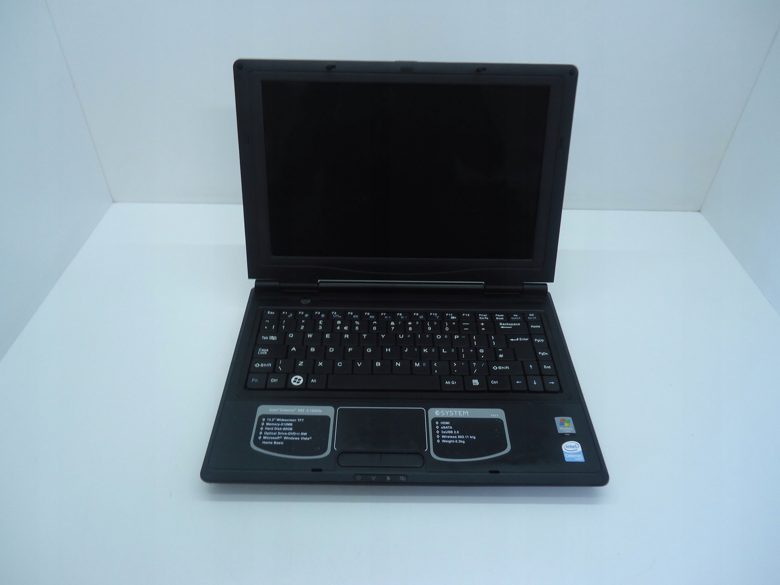 LAPTOP E-SYSTEM 1511 (2949) - 7535873889 - oficjalne archiwum allegro