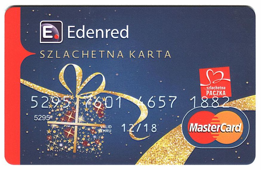Karta podarunkowa Edenred-MasterCard - 7108027552 - oficjalne archiwum ...