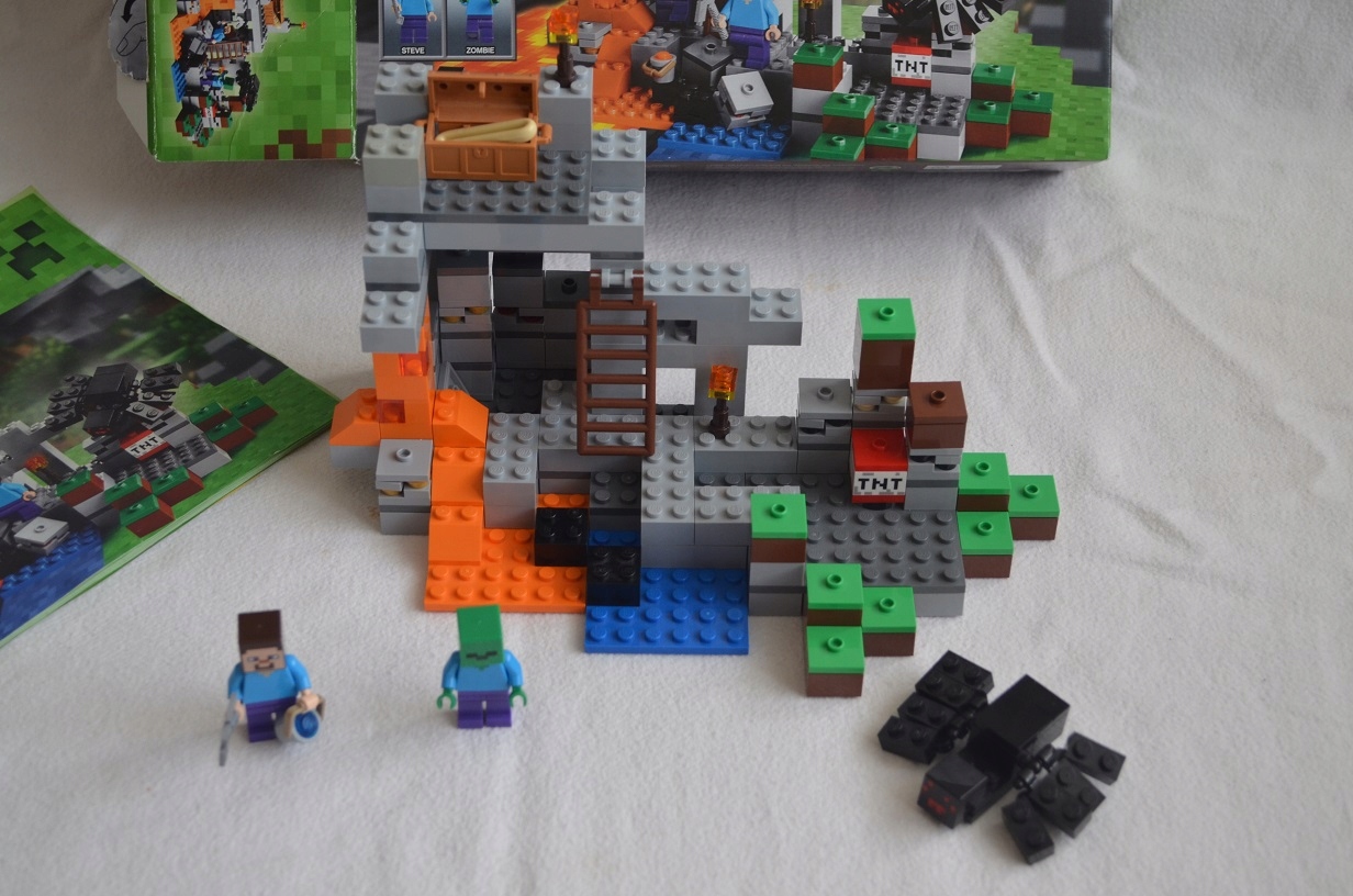 Lego Minecraft 21113 THE CAVE JASKINIA 100% 6 - 7717829621 - oficjalne ...