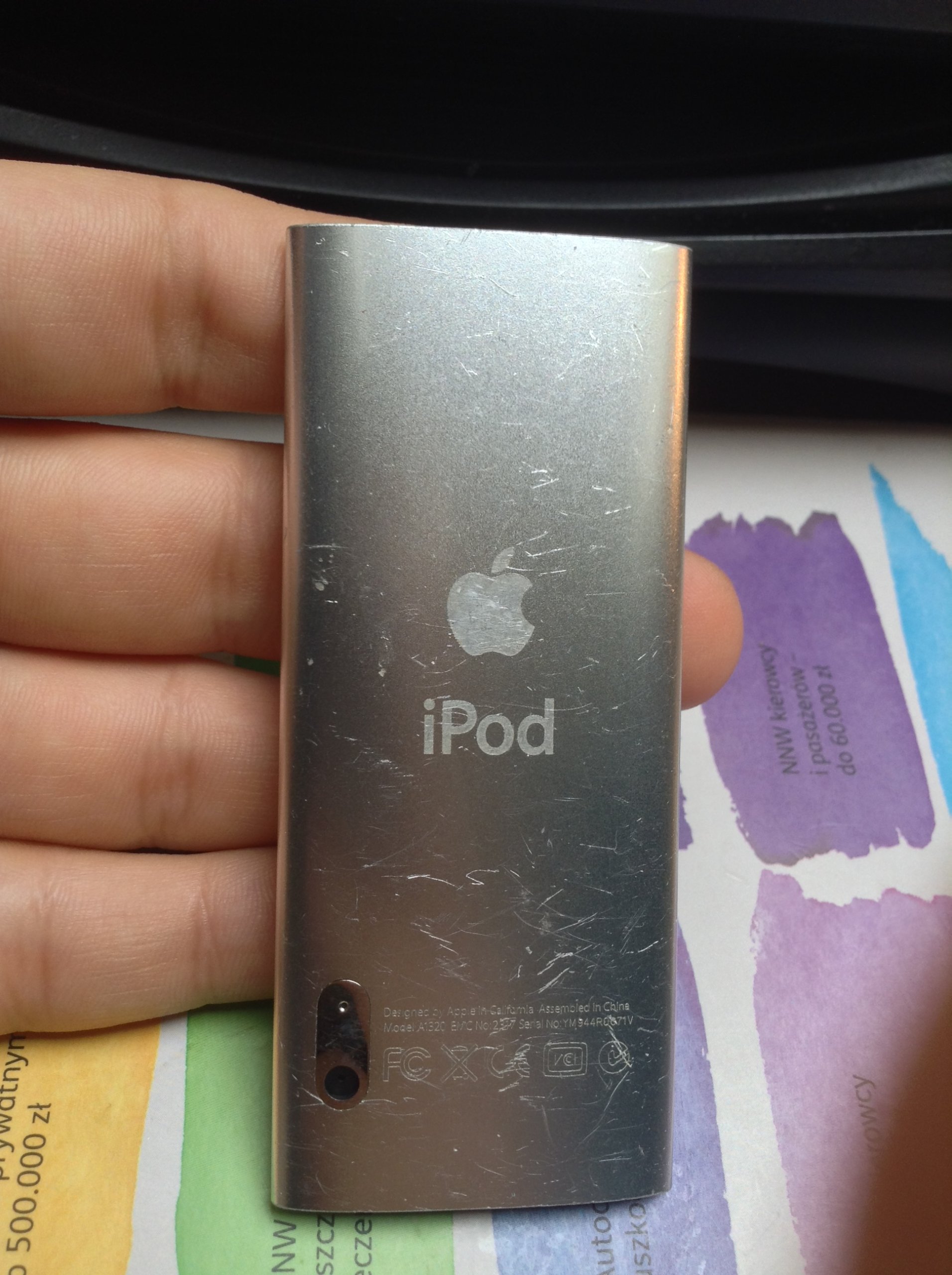 iPod Nano 5G 8GB A1320 APPLE SILVER - 7418792713 - oficjalne archiwum ...