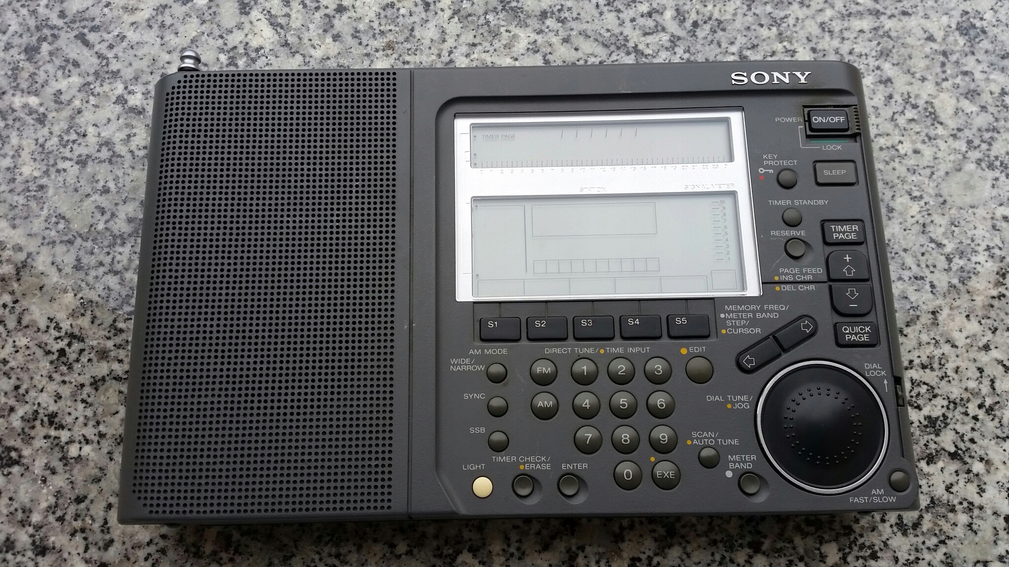 Radio Sony ICF-SW77 Globalne - 7691498425 - oficjalne archiwum allegro