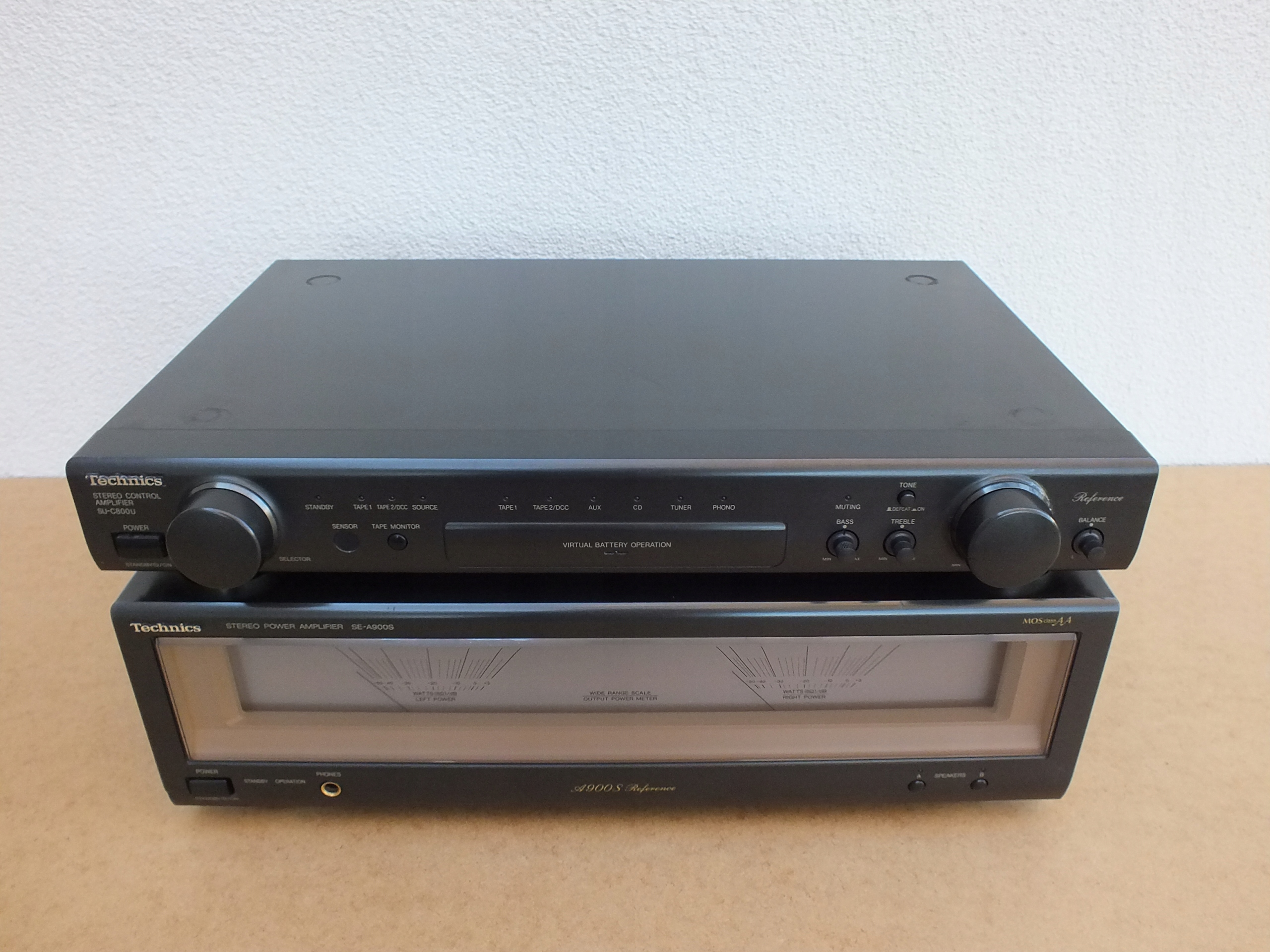 Technics Wzmacniacz SE-A900S + SU-C800U Class AA - 7657057915 - oficjalne archiwum allegro