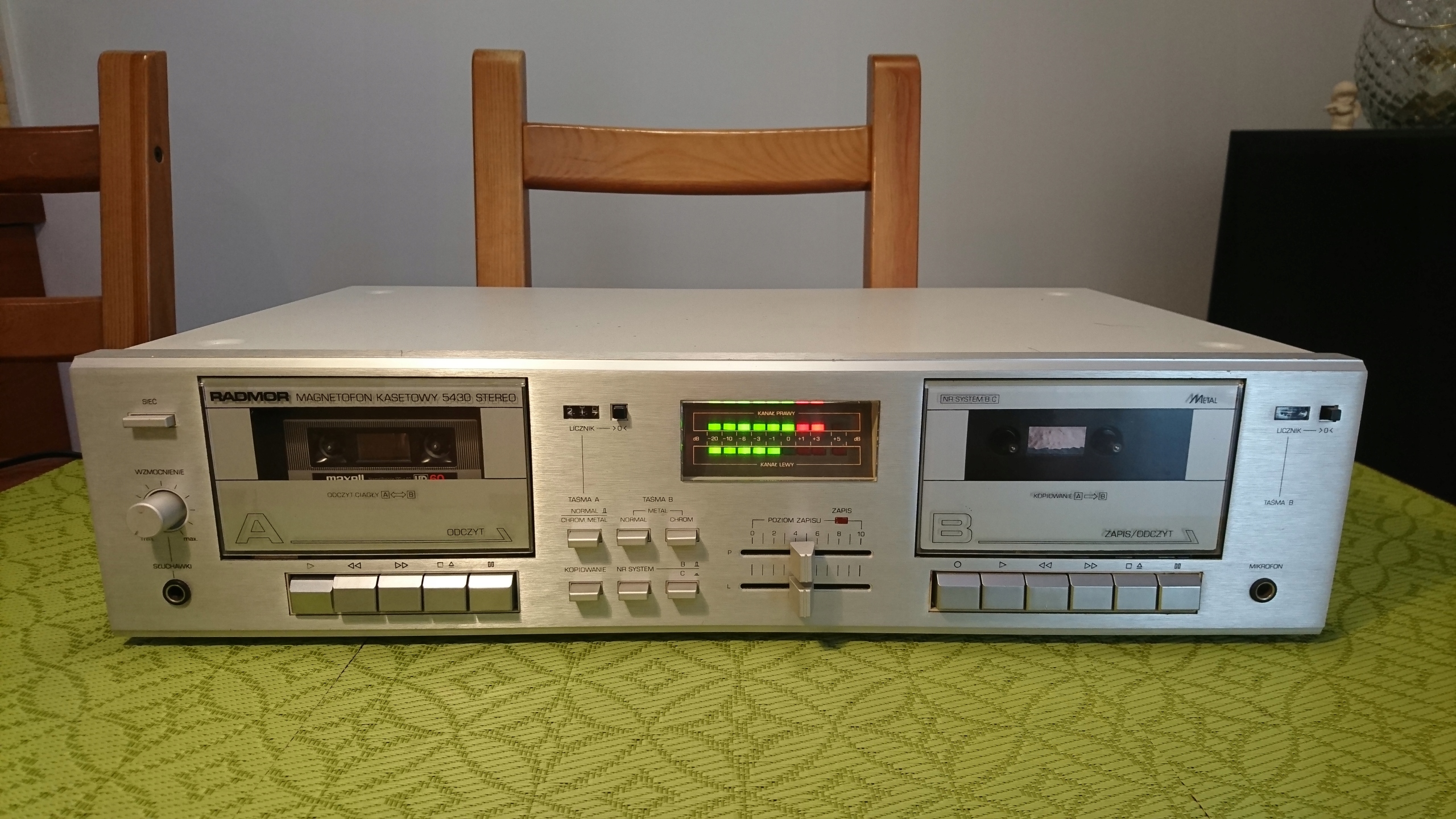 PIĘKNY UNIKAT! MAGNETOFON RADMOR 5430 DO 5412 - 7738377512 - oficjalne ...