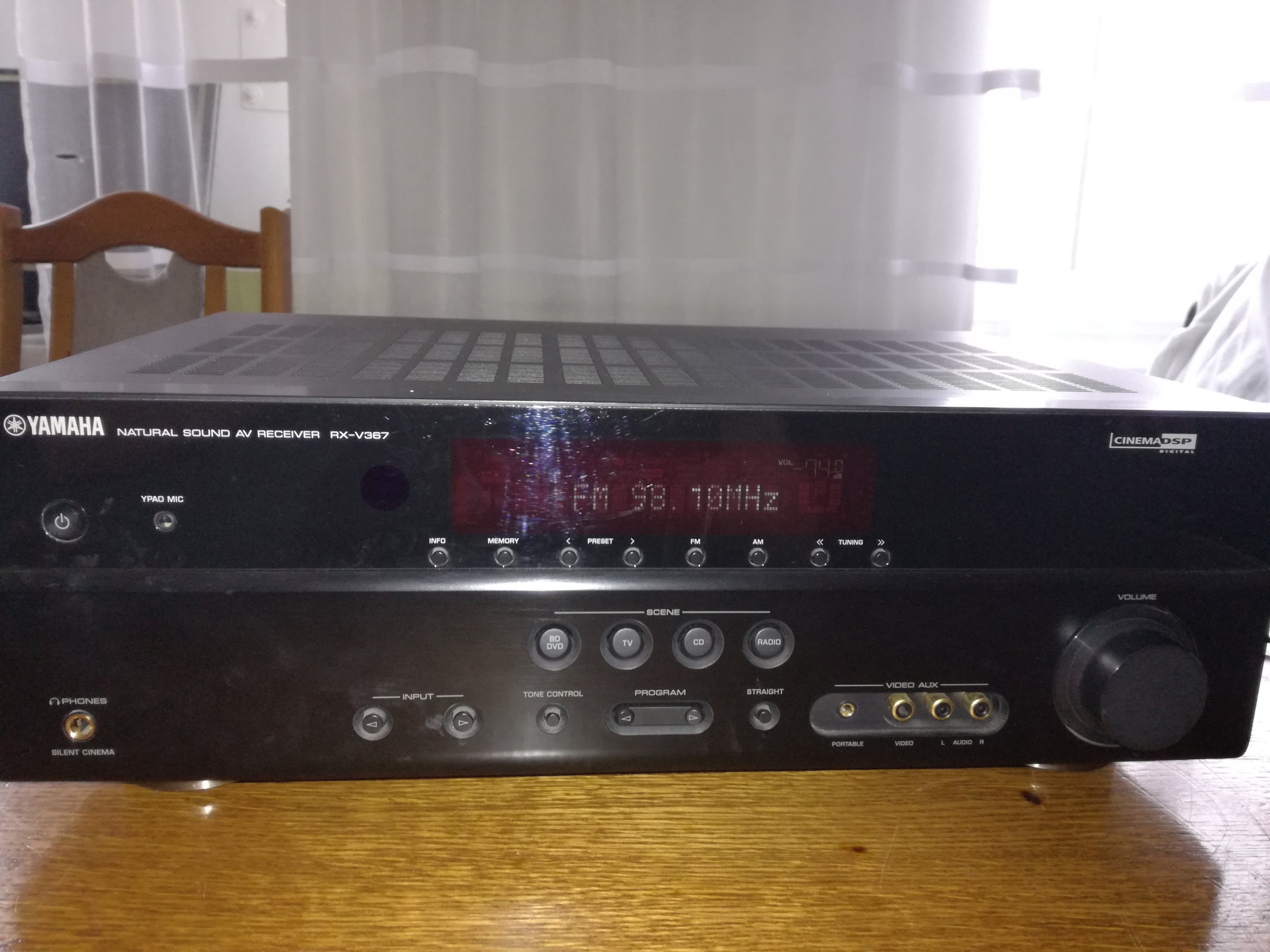 Amplituner kina domowego Yamaha RX-V367 - 7184729014 - oficjalne ...