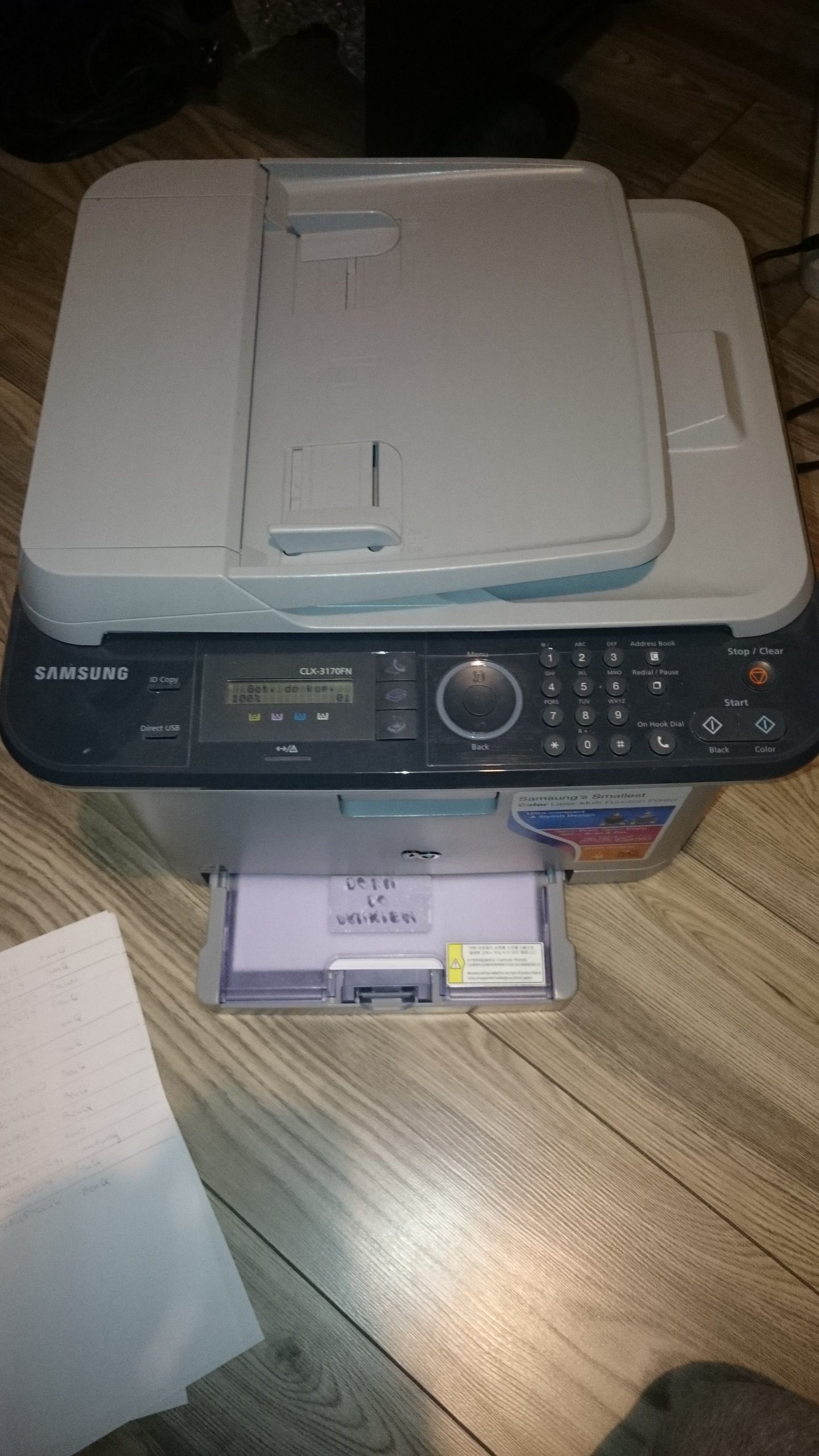 Urządzenie wielofunkcyjne Samsung CLX-3170FN - 7074920709 - oficjalne ...