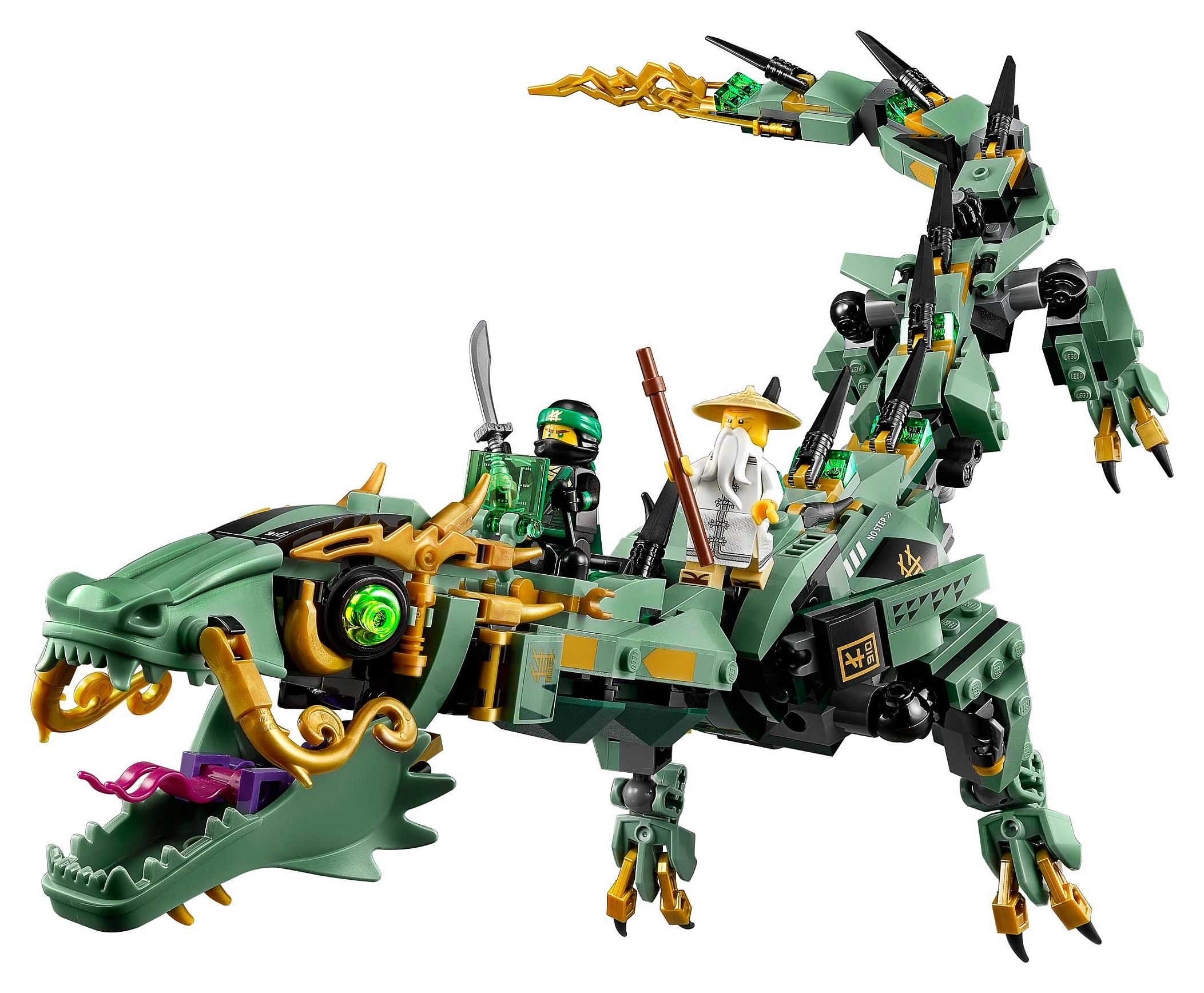 LEGO NINJAGO MOVIE 70612 MECHANICZNY SMOK NINJA - 7546059055 ...