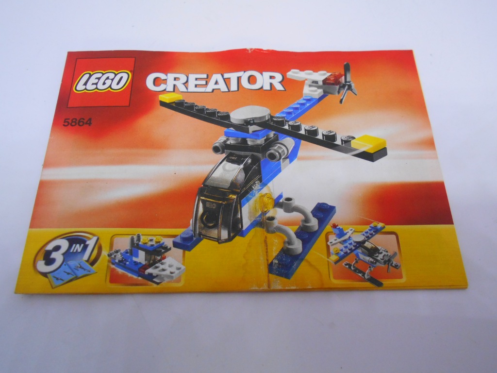 Instrukcja LEGO Creator Mini Helicopter 5864 - 7262062764 - oficjalne ...