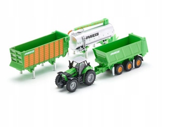 Siku - Traktor z zestawem przyczep Joskin 1848 - 7532106921 - oficjalne ...