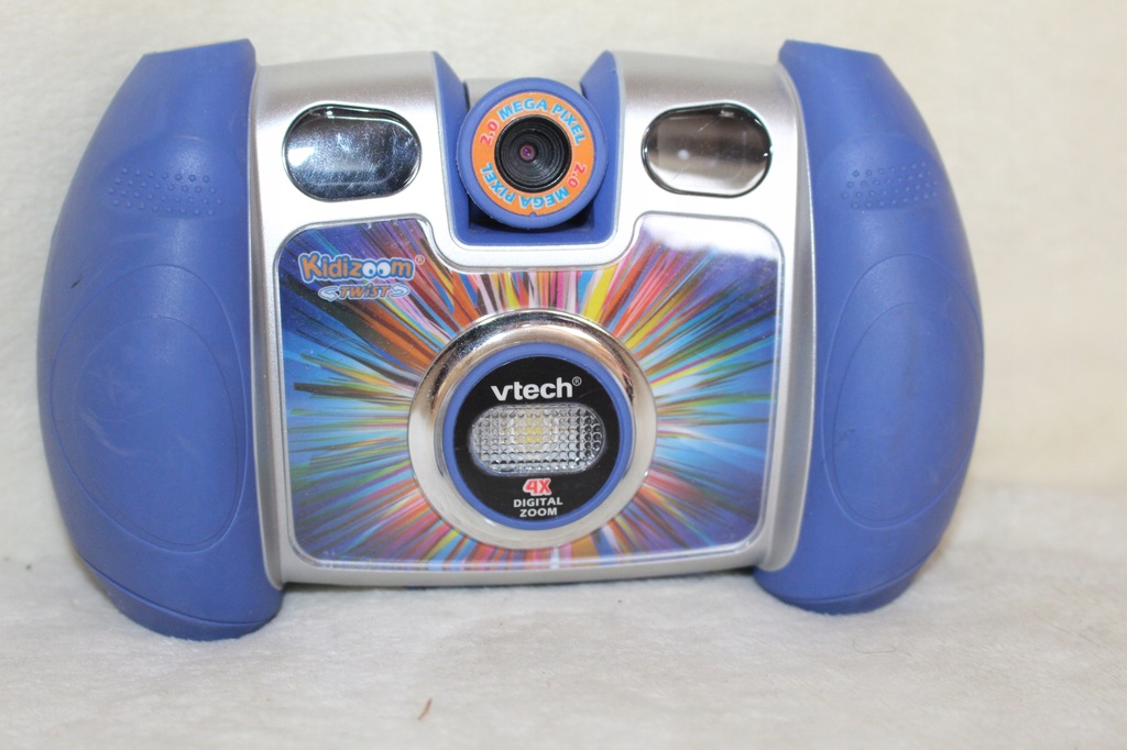 DZIECIĘCY APARAT VTECH KIDIZOOM TWIST NIEBIESKI - 7561521859 ...