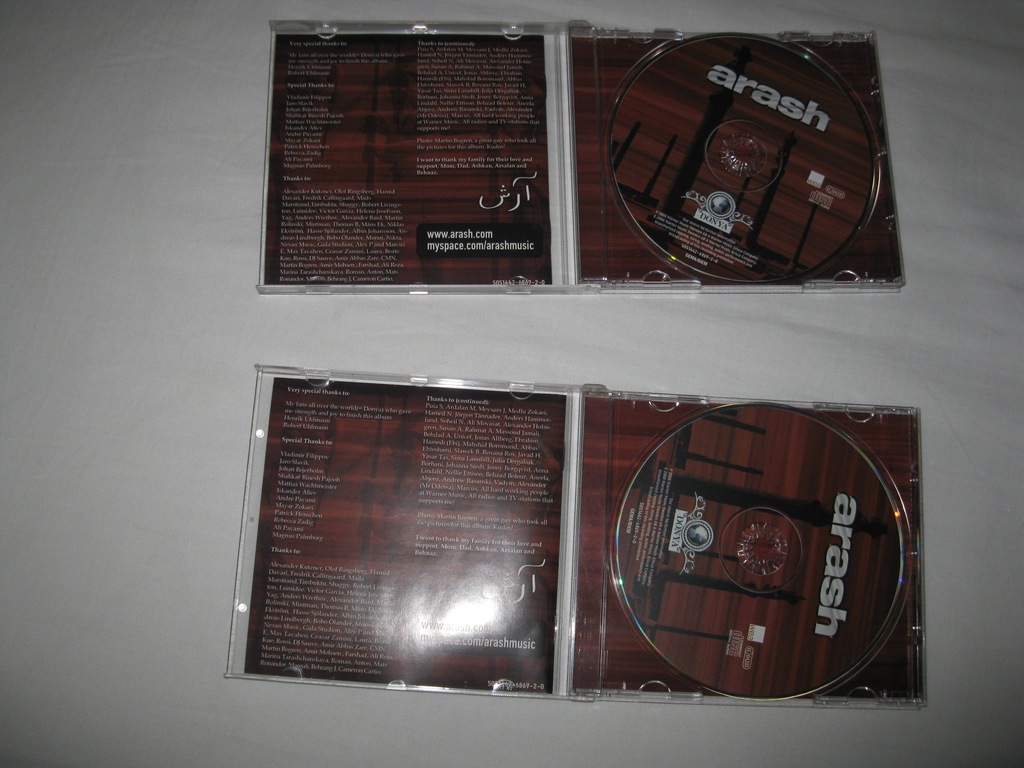 ARASH płyta CD DONYA - 2008 Warner Music EU - NOWA - 7201419533 ...