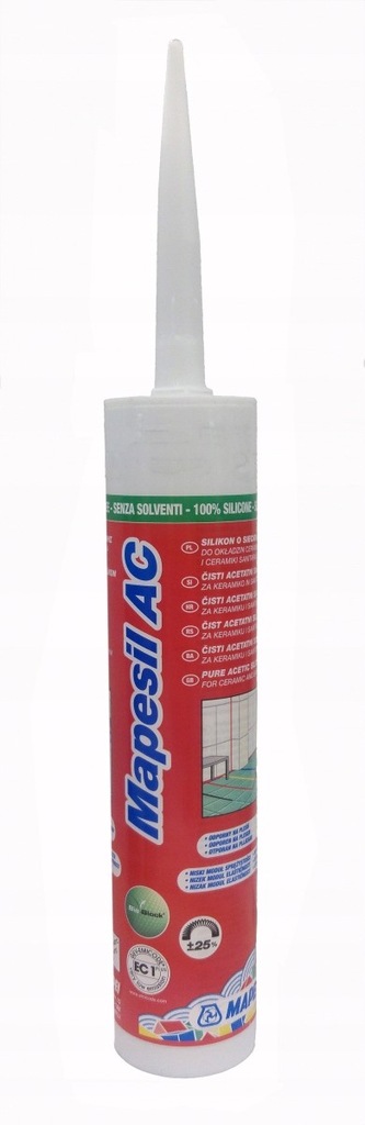 SILIKON MAPESIL AC 112 TYTAN 310ML MAPEI - 7389718488 - oficjalne archiwum Allegro