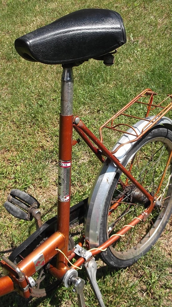 ROWER WIGRY 2 ROMET - SKŁADAK-KOŁA 20 RP.1978 - 7384408858 - oficjalne ...