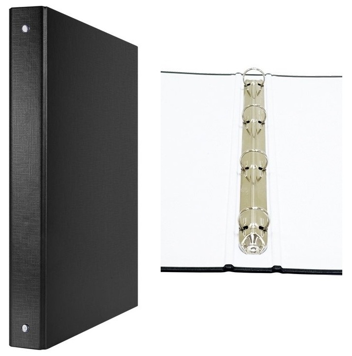 SEGREGATOR 4 RINGOWY PP A4 DONAU 35mm CZARNY - 7484559480 - oficjalne archiwum Allegro