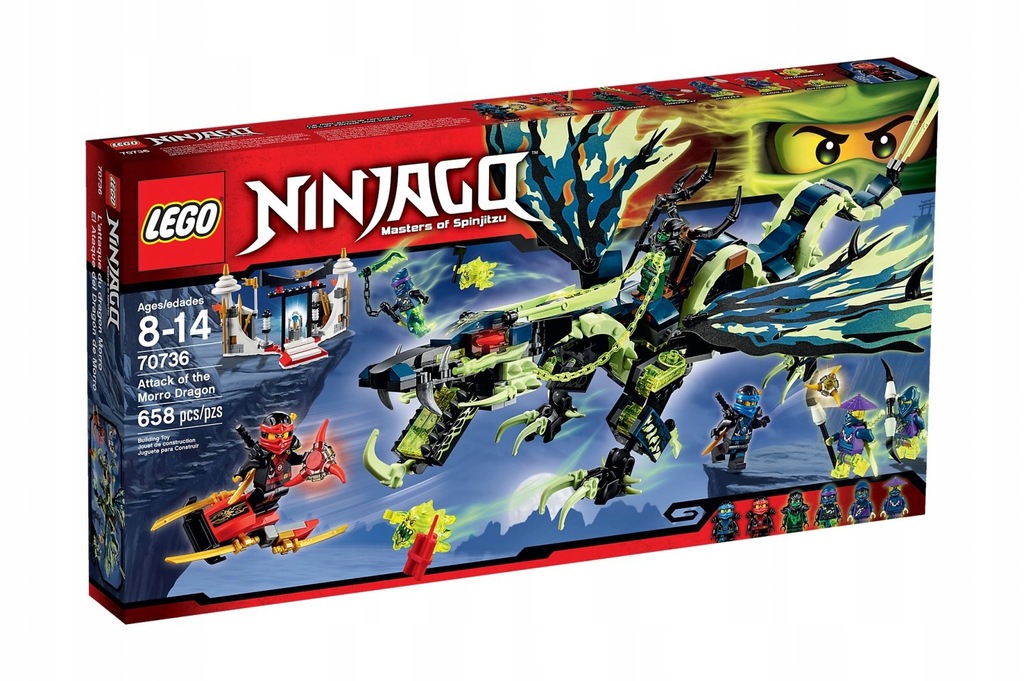 1521. LEGO NINJAGO 70736 ATAK SMOKA MORRO - 7661210096 - oficjalne ...
