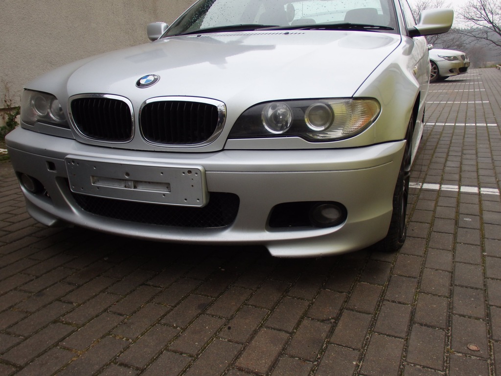 BMW E46 COUPE LIFT M PAKIET PRZÓD TITANSILBER 354 - 7080238705 ...