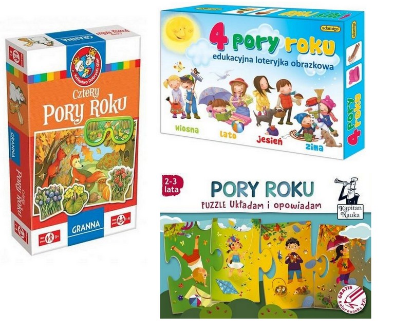 PORY ROKU GRA I ZABAWY ROZWIJAJĄCE MOWĘ I MYŚLENIE - 6673973542 ...