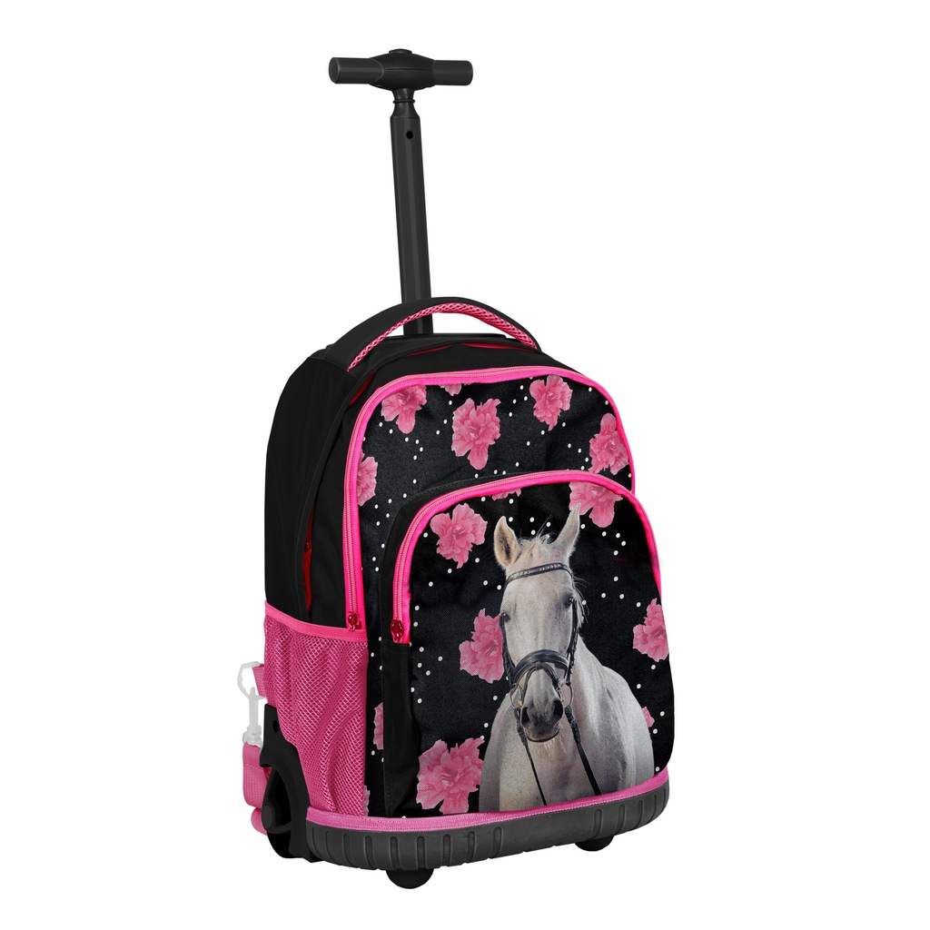 PLECAK SZKOLNY NA KÓŁKACH Z KONIEM ZESTAW KONIE - 7432537882 - oficjalne archiwum Allegro