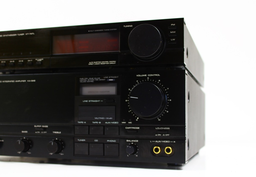 Wzmacniacz Kenwood KA-949 + Tuner KT-747 Stereo - 7556449807 ...