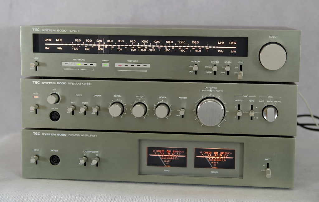 TEC System 5000. TOSHIBA Końcówka mocy +preamp+tun - 7665528657 ...