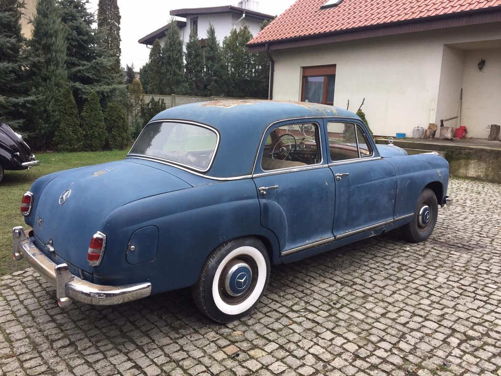 MERCEDES PONTON W105 219 ROK 1956 - 7220012740 - oficjalne archiwum Allegro