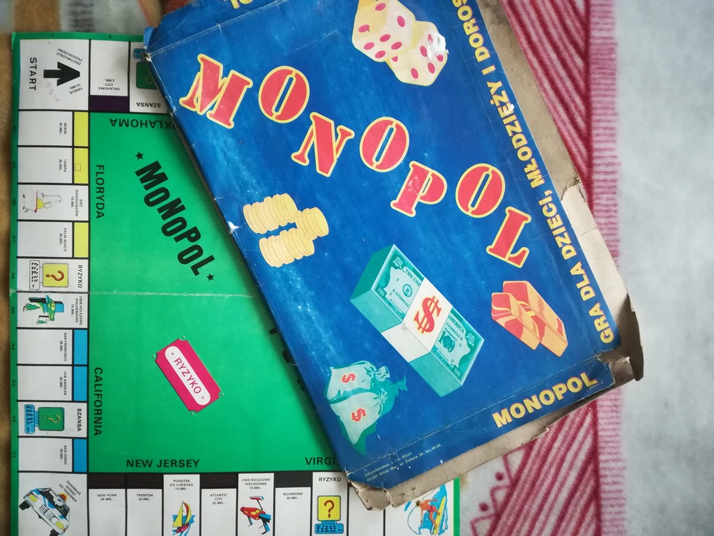 Poszukuję gry z lat '90 w stylu Monopoly (Twój Biznes?) - GRY-PLANSZOWE.pl