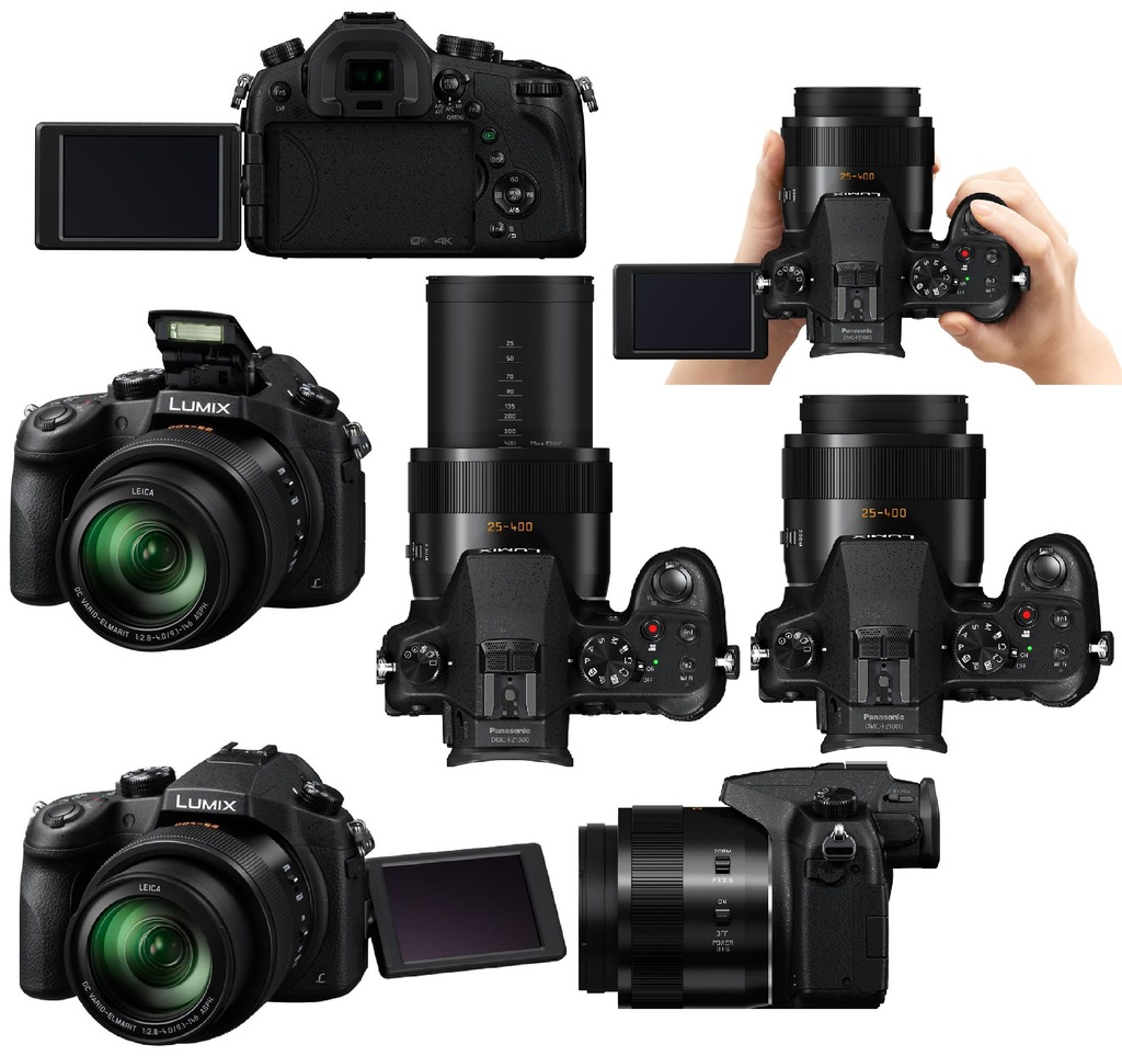 PANASONIC DMC-FZ1000 APARAT LUMIX 4K LUMIX 16xZOOM - 7144162608 - oficjalne archiwum Allegro