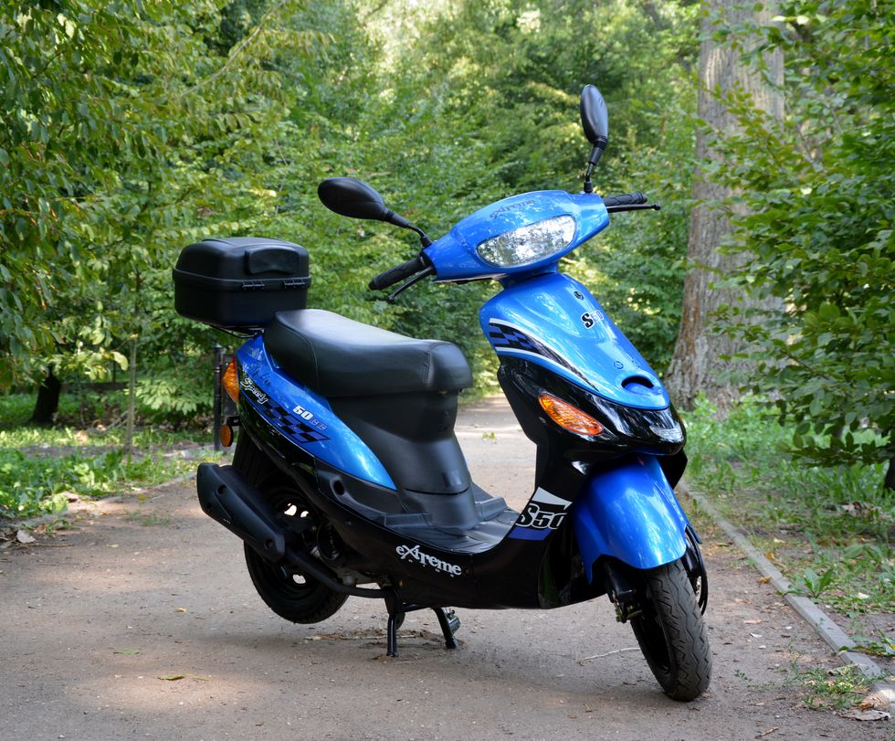 SKUTER 50 SPEEDY S50 KUFER + GRATISY GWARANCJA 24M - 7193788776 ...