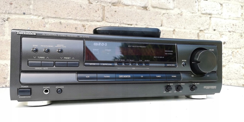 AMPLITUNER TECHNICS SA-EX310 WENTYLATOR PILOT!TANO - 7473213275 - oficjalne archiwum Allegro