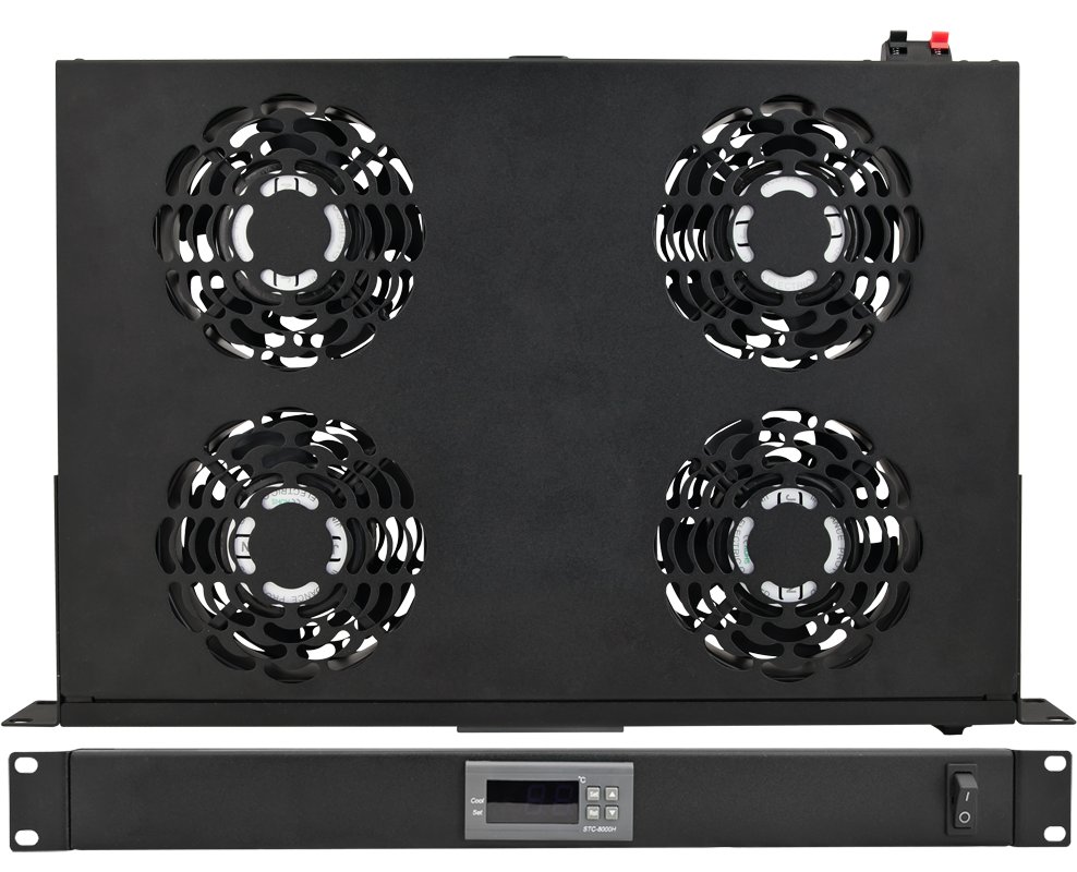 RAWP-1R PULSAR panel 4 wentylatorów RACK termostat - 7163335650 ...