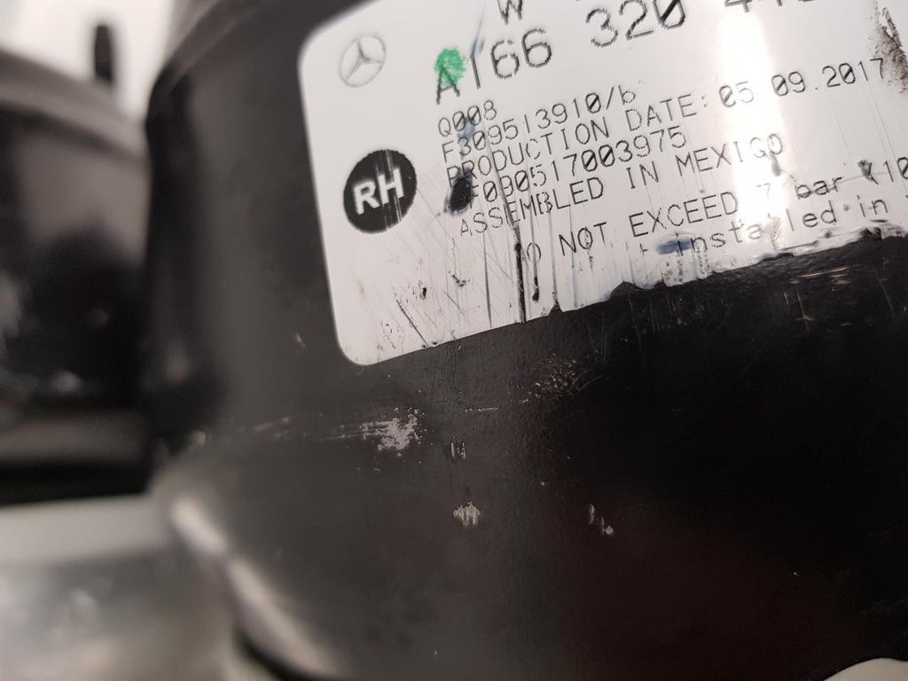 MERCEDES W166 AMORTYZATOR A1663205466 A1663205366 - 7248655638 ...