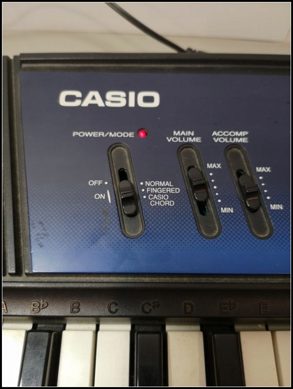 KEYBOARD CASIO CTK-120 - 7774091101 - oficjalne archiwum Allegro