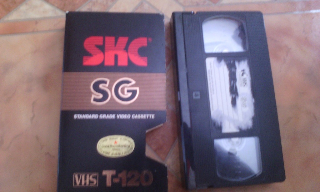 KASETA VIDEO VHS SKC T-120 do magnetowidu wideo - 7148338893 - oficjalne archiwum Allegro