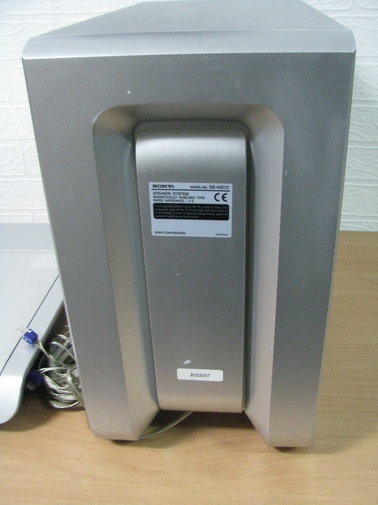 Amplituner Sony DAV-SR2 subwoofer SS-WS12 pilot - 7235593652 ...