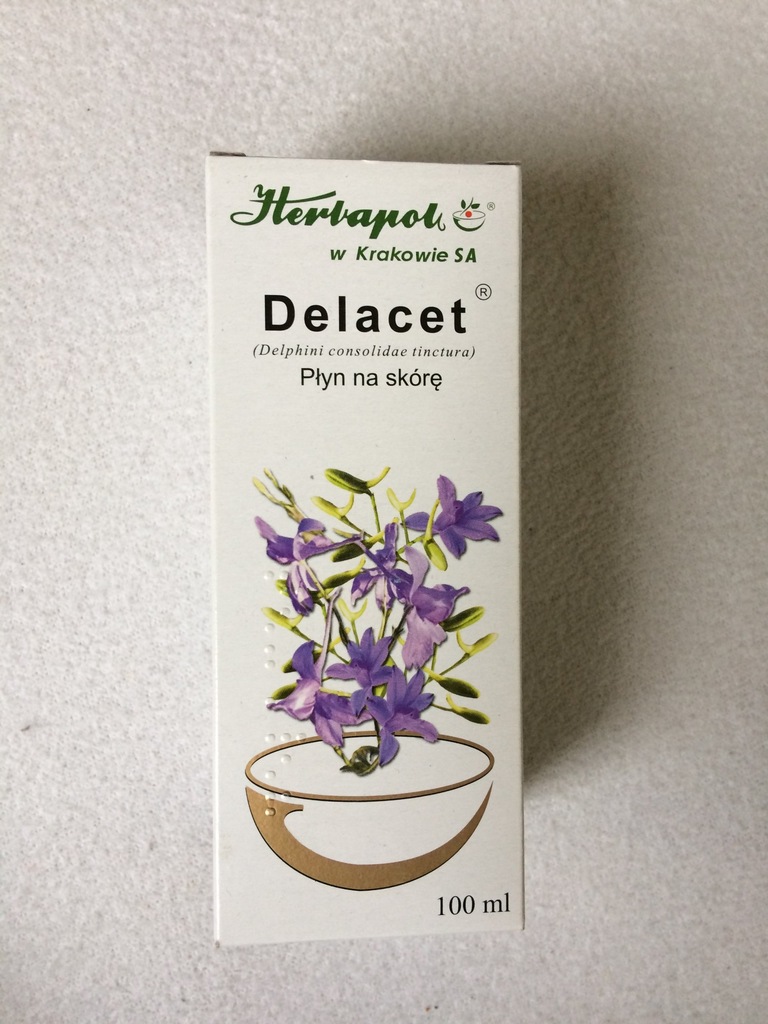 Herbapol Delacet NOWY płyn na skórę WSZY GNIDY - 7236808053 - oficjalne ...