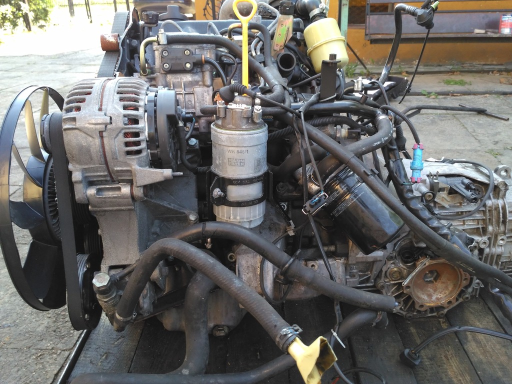 Silnik motor AUDI A4 B5 PASSAT 1.9 TDI AHU AHH 1Z - 6959752741 ...