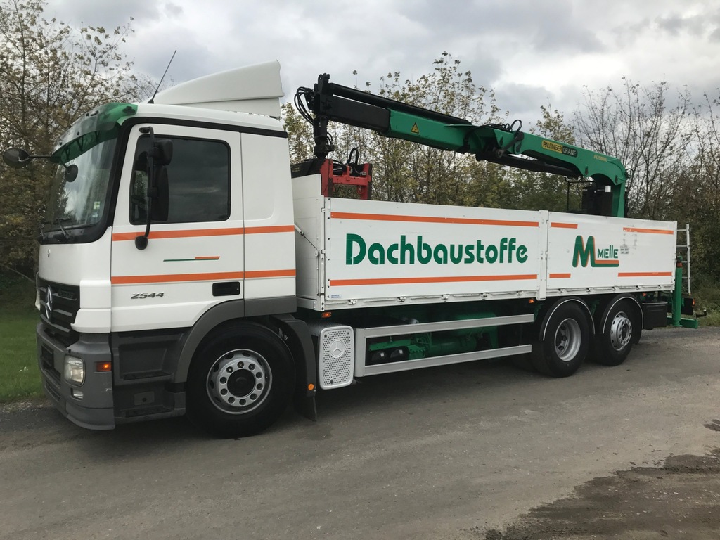 MERCEDES ACTROS 2544, 6x2 , HDS PALFINGER PK 19000 - 7014008728 ...