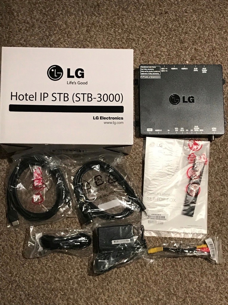 LG STB-3000 IPTV Hotel Set Top Box - 7439168200 - oficjalne archiwum ...