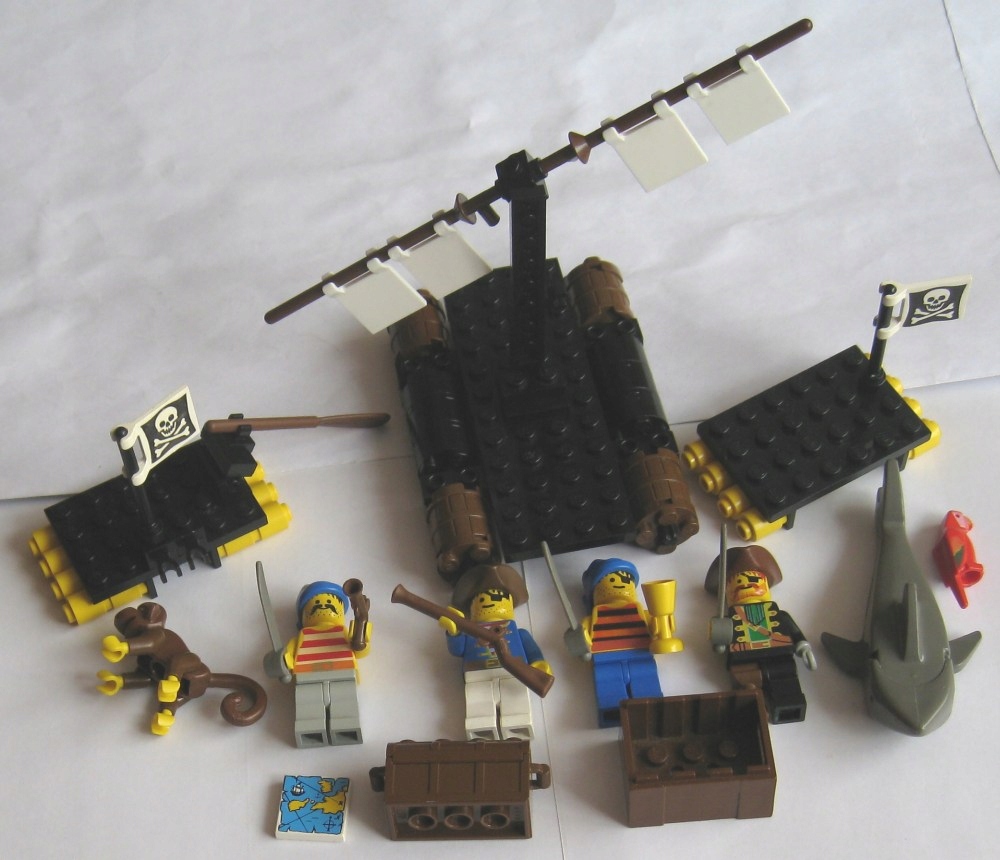 LEGO PIRACI PIRATES TRATWY 6257 6234 1733 +KAPITAN - 7457235712 ...