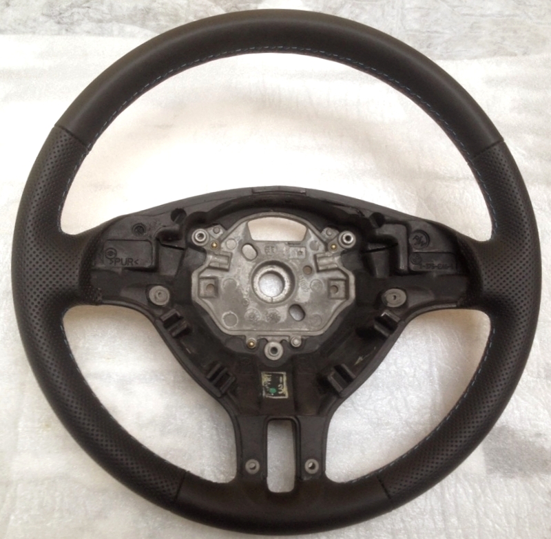 POKROWIEC NA KIEROWNICE BMW E46 E39 E53 X5 SKÓRA ! - 7041935201 ...